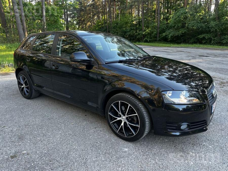 Melns Audi A3 2009 Jūrmala, ar dzinēja tilpumu 1.40 L un nobraukumu 151 tūkst. km par 4990 €, foto 3 vietnē AUTOMOTO.COM.LV