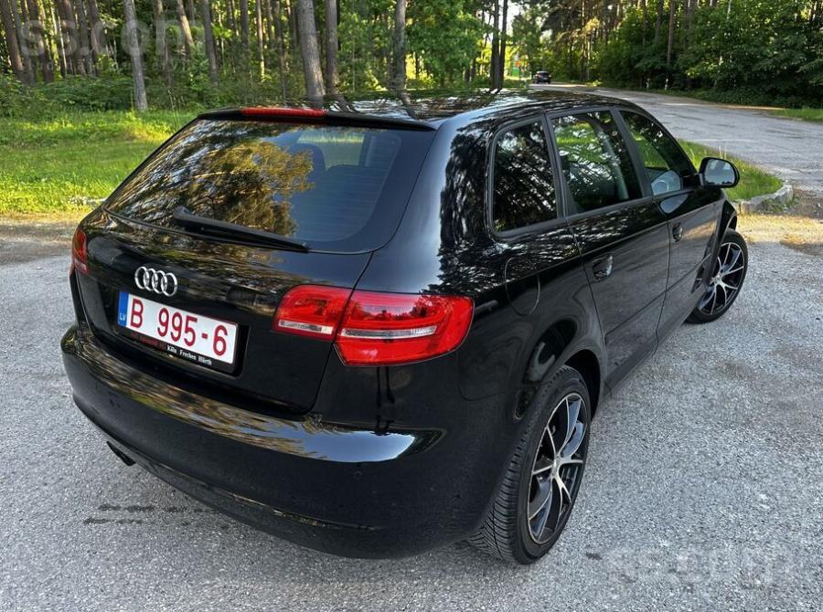 Melns Audi A3 2009 Jūrmala, ar dzinēja tilpumu 1.40 L un nobraukumu 151 tūkst. km par 4990 €, foto 15 vietnē AUTOMOTO.COM.LV