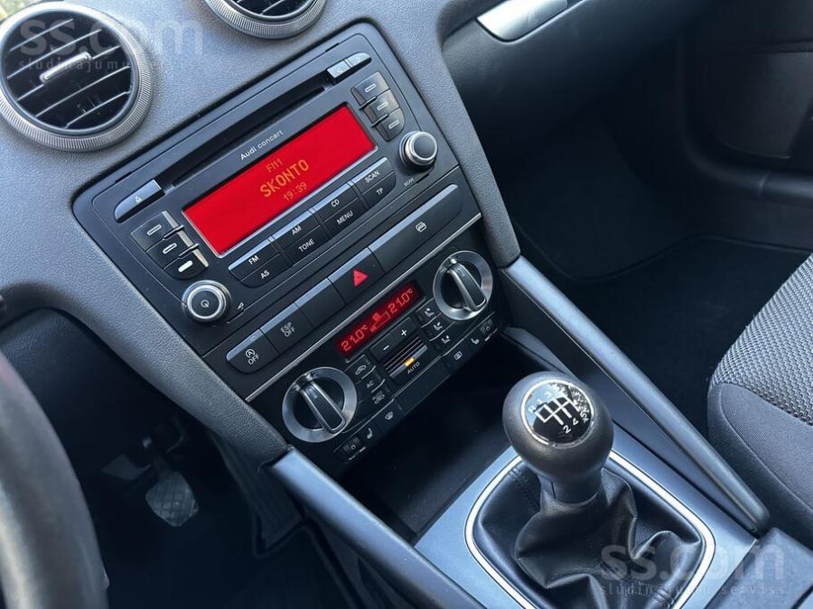 Melns Audi A3 2009 Jūrmala, ar dzinēja tilpumu 1.40 L un nobraukumu 151 tūkst. km par 4990 €, foto 25 vietnē AUTOMOTO.COM.LV