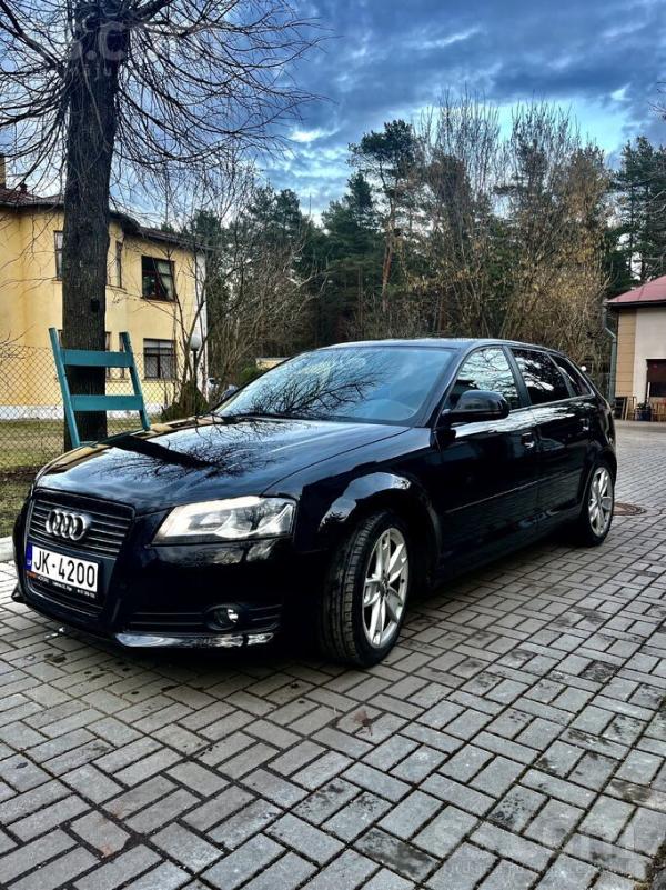 Melns Audi A3 2009 Rīga, ar dzinēja tilpumu 2.00 L un nobraukumu 320 tūkst. km par 4100 €, foto 1 vietnē AUTOMOTO.COM.LV