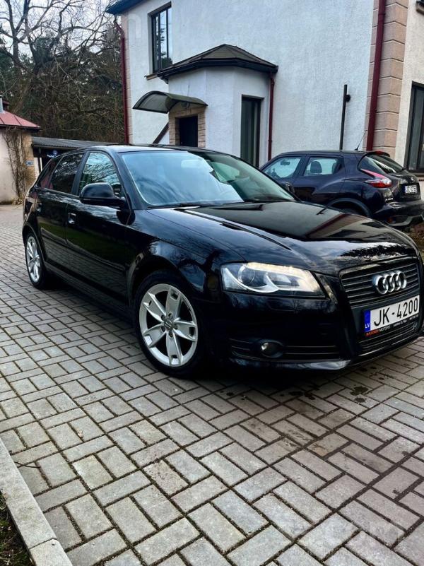 Melns Audi A3 2009 Rīga, ar dzinēja tilpumu 2.00 L un nobraukumu 320 tūkst. km par 4100 €, foto 2 vietnē AUTOMOTO.COM.LV