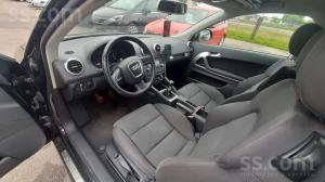 Black Audi A3 2009 in Riga, with an engine capacity of 2.00 L and mileage of 285 thousand km for 4200 €, photo 11 on AUTOMOTO.COM.LV