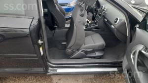 Black Audi A3 2009 in Riga, with an engine capacity of 2.00 L and mileage of 285 thousand km for 4200 €, photo 16 on AUTOMOTO.COM.LV