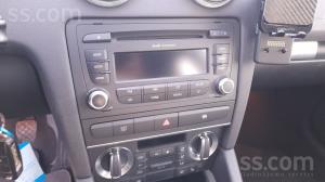 Black Audi A3 2009 in Riga, with an engine capacity of 2.00 L and mileage of 285 thousand km for 4200 €, photo 19 on AUTOMOTO.COM.LV
