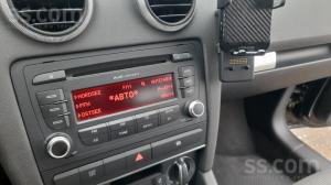 Black Audi A3 2009 in Riga, with an engine capacity of 2.00 L and mileage of 285 thousand km for 4200 €, photo 20 on AUTOMOTO.COM.LV