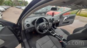 Black Audi A3 2009 in Riga, with an engine capacity of 2.00 L and mileage of 285 thousand km for 4200 €, photo 24 on AUTOMOTO.COM.LV