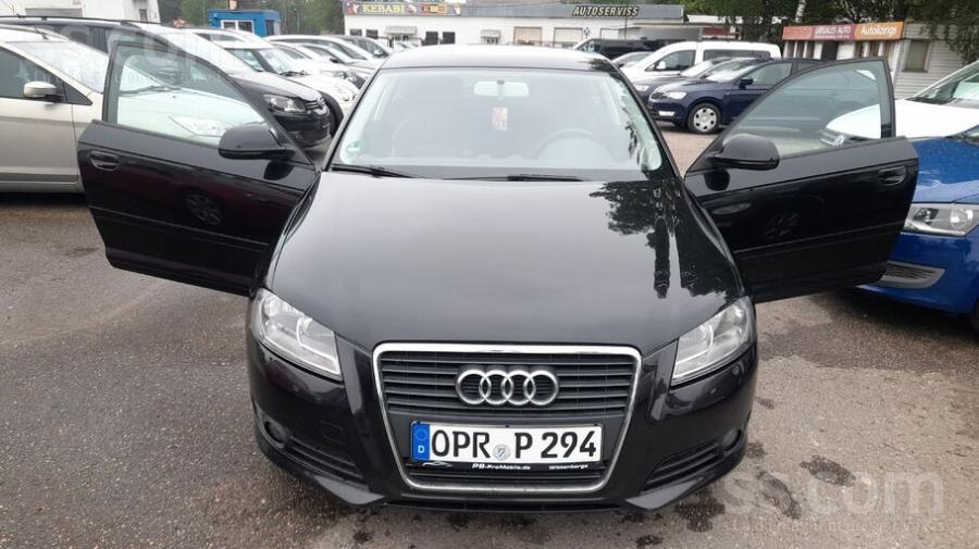 Black Audi A3 2009 in Riga, with an engine capacity of 2.00 L and mileage of 285 thousand km for 4200 €, photo 25 on AUTOMOTO.COM.LV