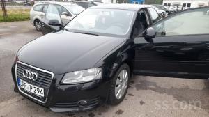 Black Audi A3 2009 in Riga, with an engine capacity of 2.00 L and mileage of 285 thousand km for 4200 €, photo 27 on AUTOMOTO.COM.LV