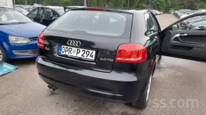 Black Audi A3 2009 in Riga, with an engine capacity of 2.00 L and mileage of 285 thousand km for 4200 €, photo 29 on AUTOMOTO.COM.LV