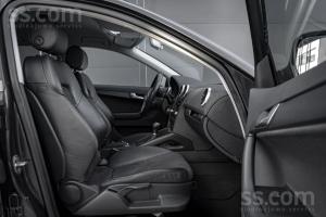 Black Audi A3 2009 in Riga, with an engine capacity of 1.90 L and mileage of 0 thousand km for 5590 €, photo 9 on AUTOMOTO.COM.LV