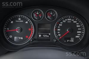 Black Audi A3 2009 in Riga, with an engine capacity of 1.90 L and mileage of 0 thousand km for 5590 €, photo 16 on AUTOMOTO.COM.LV
