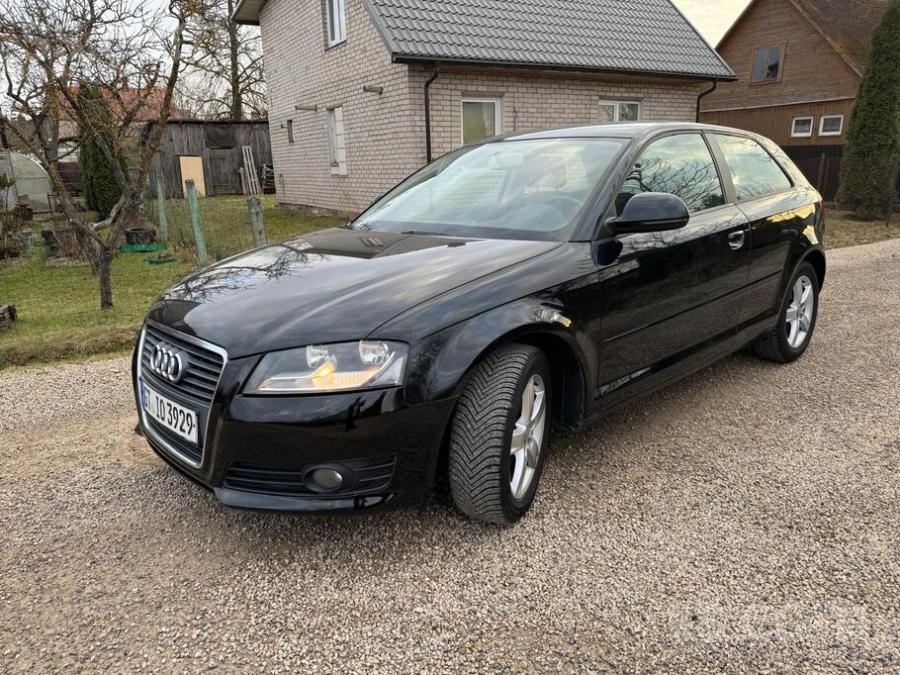 Black Audi A3 2009 in Ludza, with an engine capacity of 1.90 L and mileage of 0 thousand km for 4000 €, photo 1 on AUTOMOTO.COM.LV