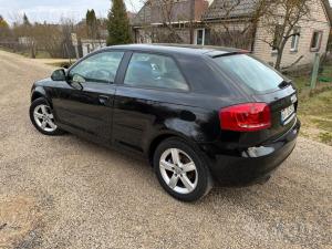 Black Audi A3 2009 in Ludza, with an engine capacity of 1.90 L and mileage of 0 thousand km for 4000 €, photo 6 on AUTOMOTO.COM.LV