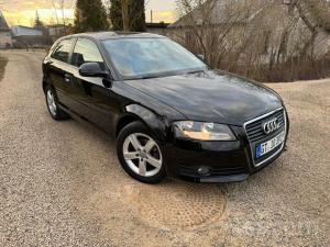 Black Audi A3 2009 in Ludza, with an engine capacity of 1.90 L and mileage of 0 thousand km for 4000 €, photo 13 on AUTOMOTO.COM.LV