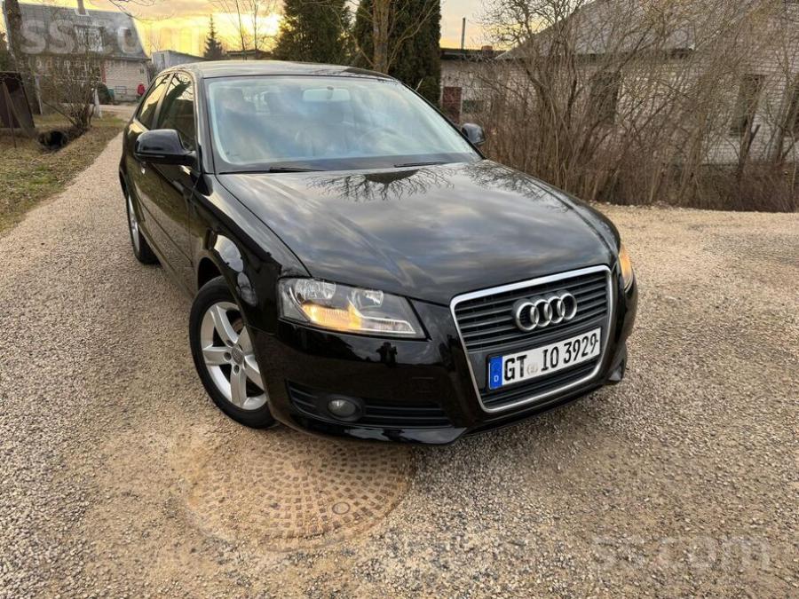 Black Audi A3 2009 in Ludza, with an engine capacity of 1.90 L and mileage of 0 thousand km for 4000 €, photo 14 on AUTOMOTO.COM.LV