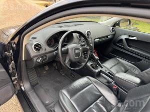 Black Audi A3 2009 in Ludza, with an engine capacity of 1.90 L and mileage of 0 thousand km for 4000 €, photo 15 on AUTOMOTO.COM.LV