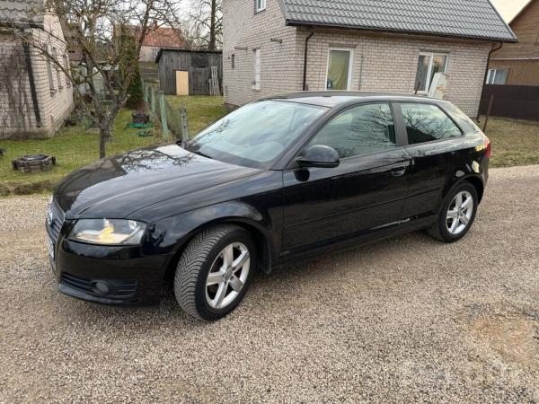 Melns Audi A3 2009 Ludza, ar dzinēja tilpumu 1.90 L un nobraukumu 0 tūkst. km par 4000 €, foto 3 vietnē AUTOMOTO.COM.LV
