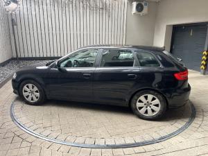 Black Audi A3 2009 in Riga, with an engine capacity of 2.00 L and mileage of 326 thousand km for 2500 €, photo  on AUTOMOTO.COM.LV