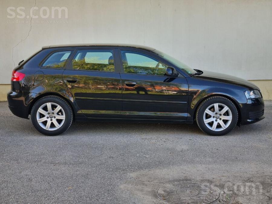 Melns Audi A3 2009 Ogre, ar dzinēja tilpumu 1.40 L un nobraukumu 135 tūkst. km par 6250 €, foto 5 vietnē AUTOMOTO.COM.LV