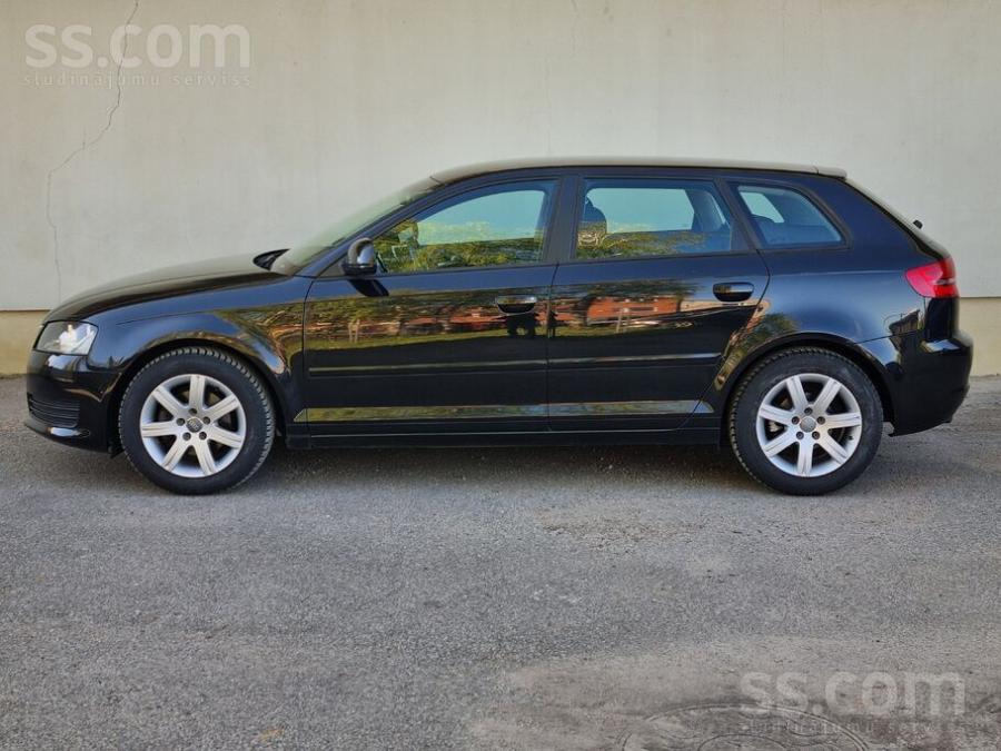 Melns Audi A3 2009 Ogre, ar dzinēja tilpumu 1.40 L un nobraukumu 135 tūkst. km par 6250 €, foto 6 vietnē AUTOMOTO.COM.LV