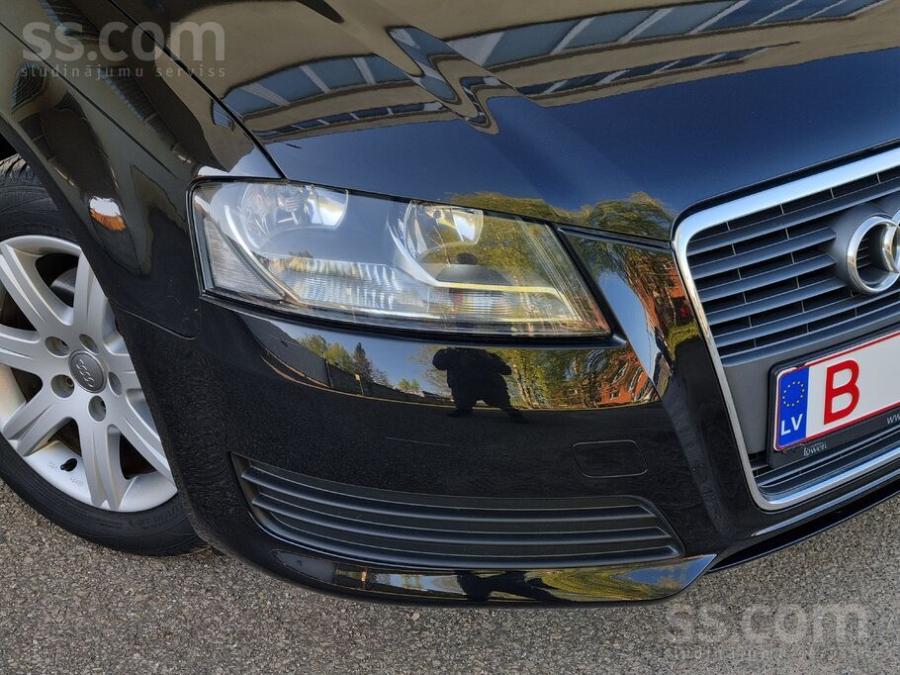Melns Audi A3 2009 Ogre, ar dzinēja tilpumu 1.40 L un nobraukumu 135 tūkst. km par 6250 €, foto 26 vietnē AUTOMOTO.COM.LV