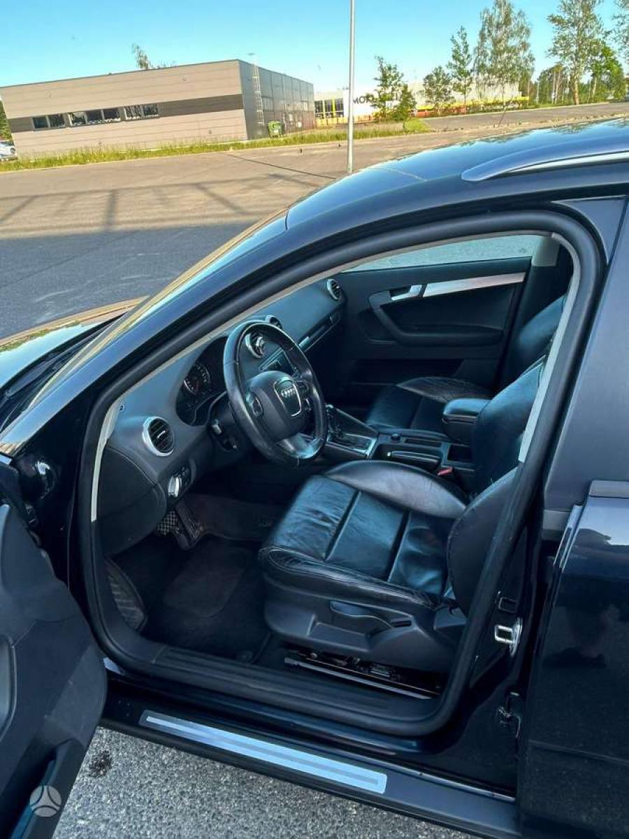 Melns Audi A3 2009 Telšiai, ar dzinēja tilpumu 1.97 L un nobraukumu 300 tūkst. km par 4450 €, foto 10 vietnē AUTOMOTO.COM.LV