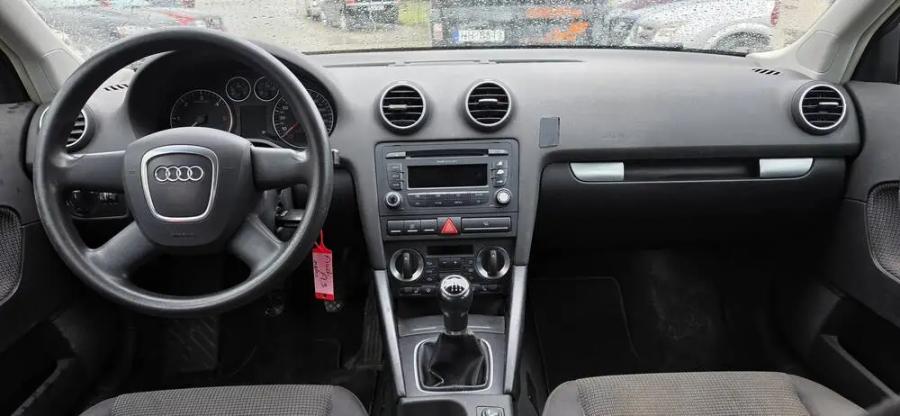 Melns Audi A3 2009 Valmiera, ar dzinēja tilpumu 2.00 L un nobraukumu 327 tūkst. km par 1950 €, foto 8 vietnē AUTOMOTO.COM.LV