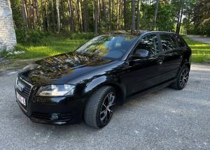 Black Audi A3 2009 in Jurmala, with an engine capacity of 1.40 L and mileage of 151 thousand km for 4999 €, photo 6 on AUTOMOTO.COM.LV