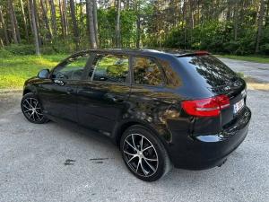 Black Audi A3 2009 in Jurmala, with an engine capacity of 1.40 L and mileage of 151 thousand km for 4999 €, photo 12 on AUTOMOTO.COM.LV