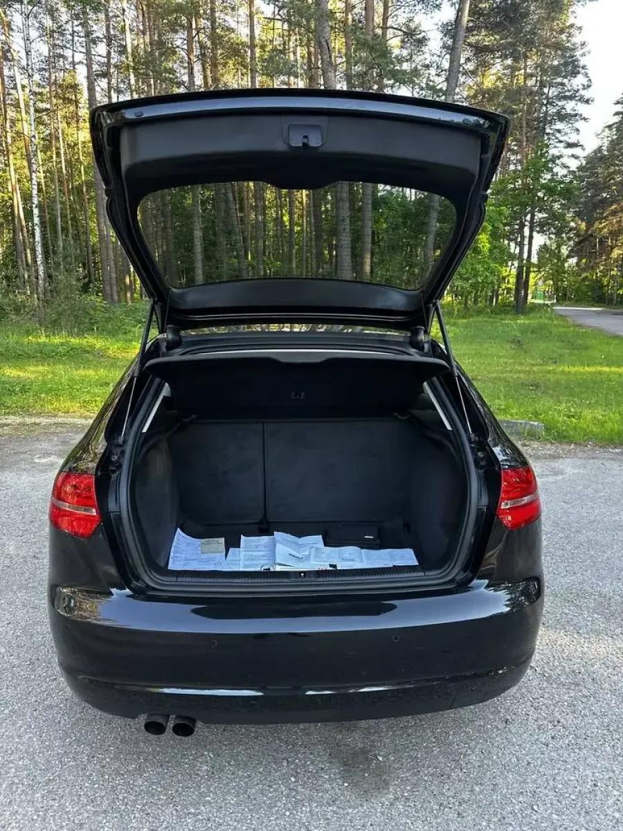 Black Audi A3 2009 in Jurmala, with an engine capacity of 1.40 L and mileage of 151 thousand km for 4999 €, photo 21 on AUTOMOTO.COM.LV
