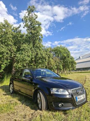 Black Audi A3 2009 in Marijampole, with an engine capacity of 1.80 L and mileage of 188 thousand km for 6250 €, photo 4 on AUTOMOTO.COM.LV