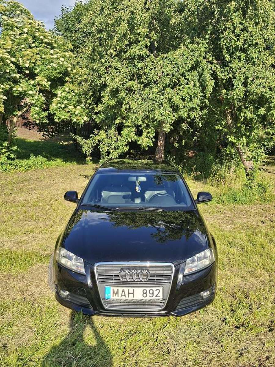 Black Audi A3 2009 in Marijampole, with an engine capacity of 1.80 L and mileage of 188 thousand km for 6250 €, photo 5 on AUTOMOTO.COM.LV