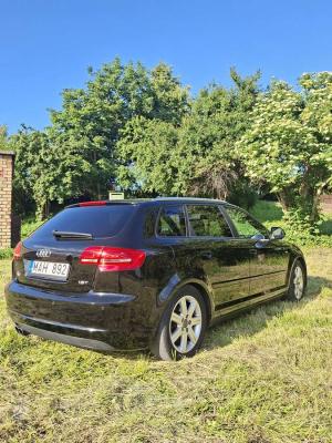 Black Audi A3 2009 in Marijampole, with an engine capacity of 1.80 L and mileage of 188 thousand km for 6250 €, photo 10 on AUTOMOTO.COM.LV
