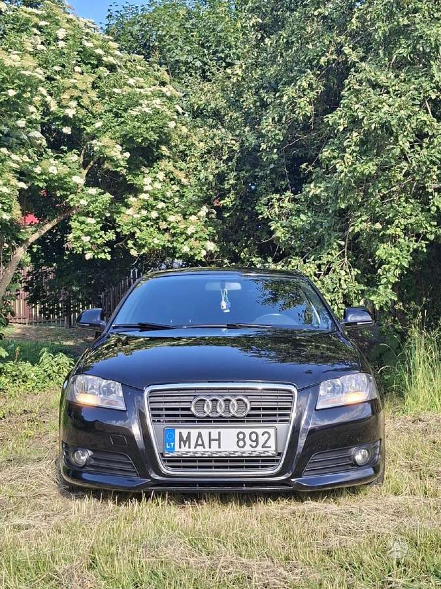 Black Audi A3 2009 in Marijampole, with an engine capacity of 1.80 L and mileage of 188 thousand km for 6250 €, photo 14 on AUTOMOTO.COM.LV