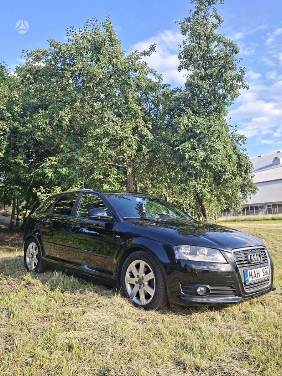 Black Audi A3 2009 in Marijampole, with an engine capacity of 1.80 L and mileage of 188 thousand km for 6250 €, photo 16 on AUTOMOTO.COM.LV
