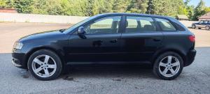 Black Audi A3 2009 in Utena, with an engine capacity of 1.80 L and mileage of 148 thousand km for 4150 €, photo 3 on AUTOMOTO.COM.LV