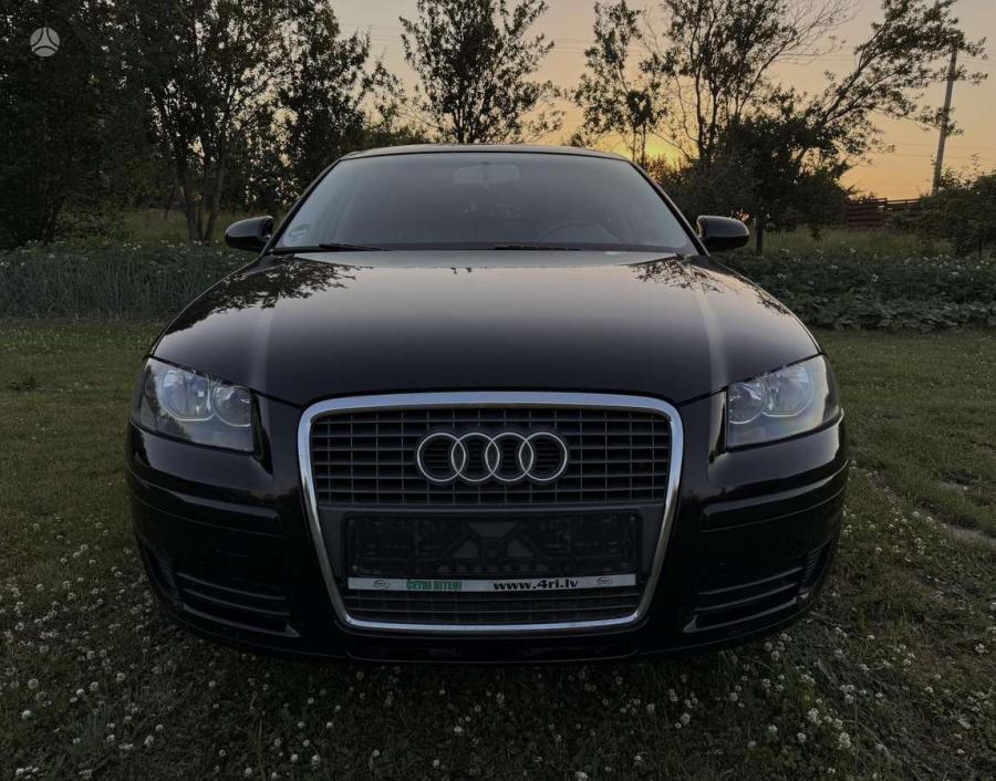 Black Audi A3 2009 in Marijampole, with an engine capacity of 1.78 L and mileage of 161 thousand km for 3900 €, photo 3 on AUTOMOTO.COM.LV