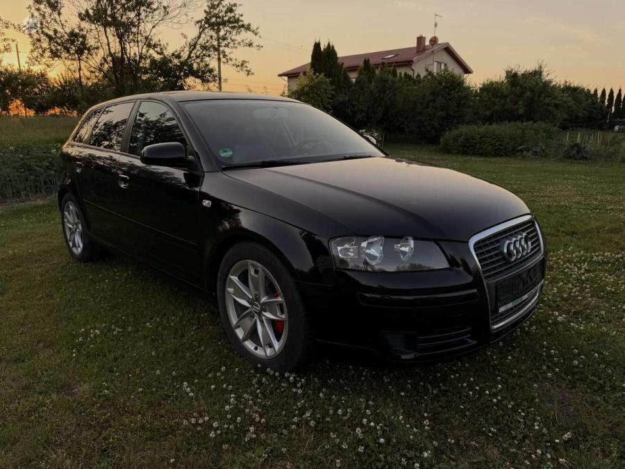 Black Audi A3 2009 in Marijampole, with an engine capacity of 1.78 L and mileage of 161 thousand km for 3900 €, photo 5 on AUTOMOTO.COM.LV