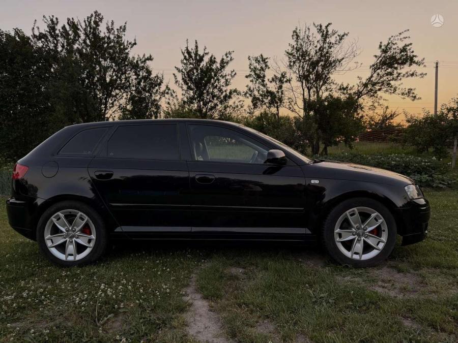 Black Audi A3 2009 in Marijampole, with an engine capacity of 1.78 L and mileage of 161 thousand km for 3900 €, photo 6 on AUTOMOTO.COM.LV
