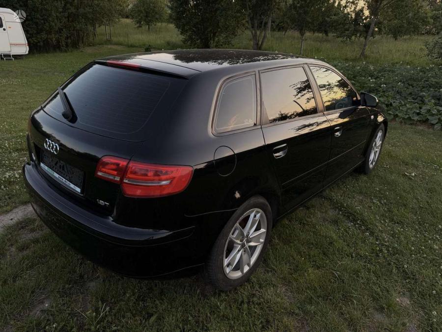 Black Audi A3 2009 in Marijampole, with an engine capacity of 1.78 L and mileage of 161 thousand km for 3900 €, photo 10 on AUTOMOTO.COM.LV