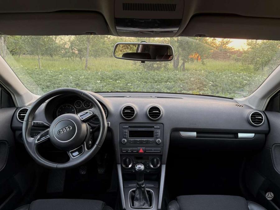 Black Audi A3 2009 in Marijampole, with an engine capacity of 1.78 L and mileage of 161 thousand km for 3900 €, photo 14 on AUTOMOTO.COM.LV