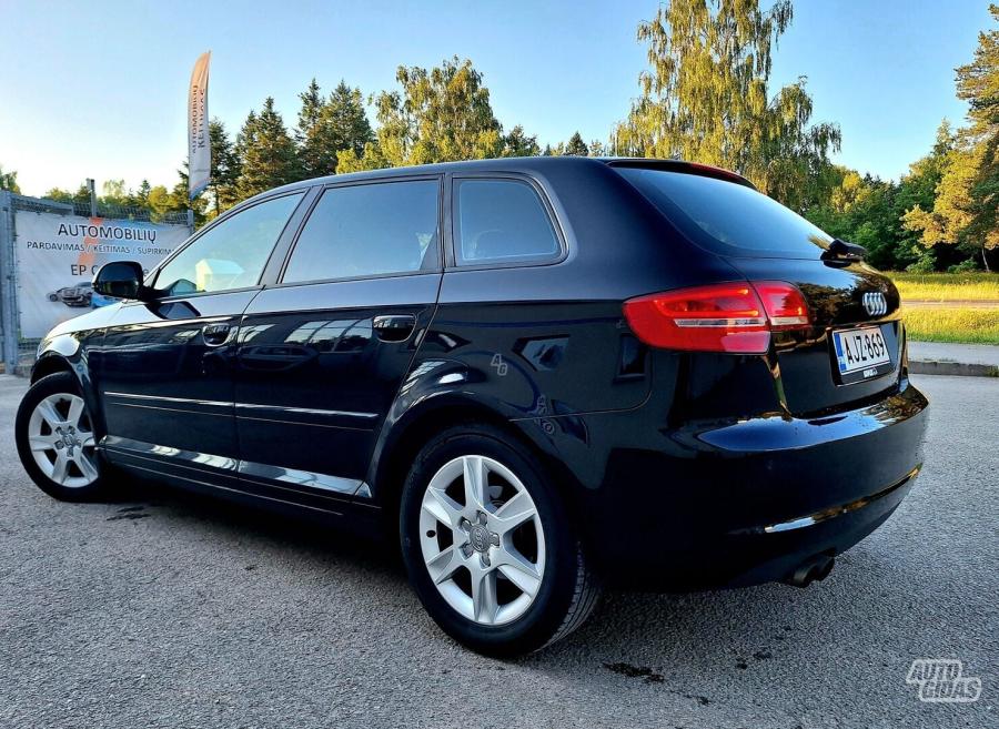 Melns Audi A3 2009 Radviliškis, ar dzinēja tilpumu 1.40 L un nobraukumu 345 tūkst. km par 4990 €, foto 9 vietnē AUTOMOTO.COM.LV