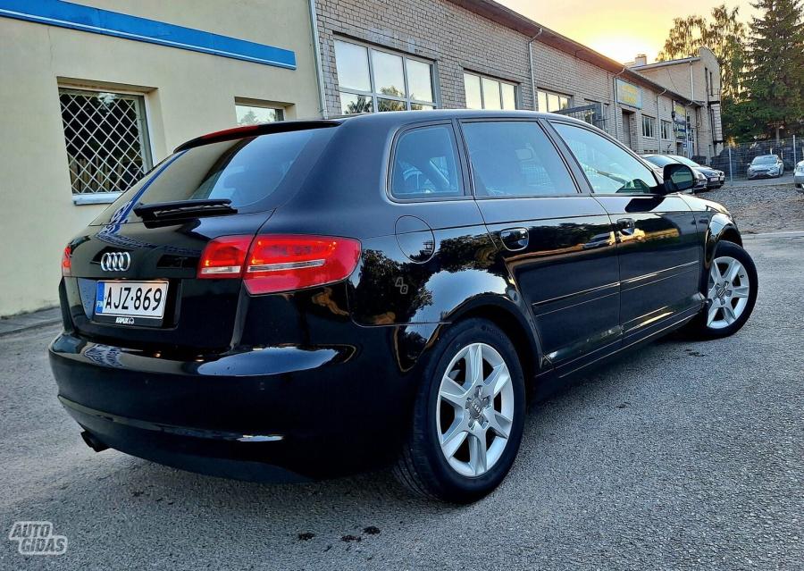 Melns Audi A3 2009 Radviliškis, ar dzinēja tilpumu 1.40 L un nobraukumu 345 tūkst. km par 4990 €, foto 10 vietnē AUTOMOTO.COM.LV