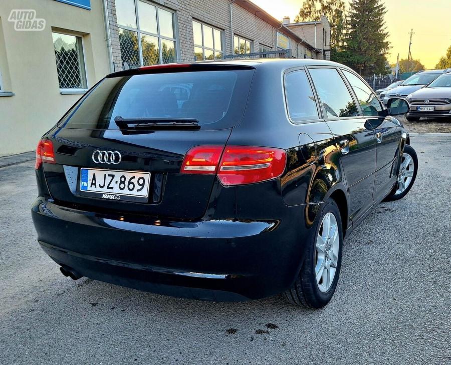 Melns Audi A3 2009 Radviliškis, ar dzinēja tilpumu 1.40 L un nobraukumu 345 tūkst. km par 4990 €, foto 12 vietnē AUTOMOTO.COM.LV