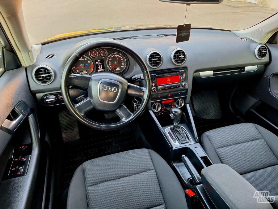Melns Audi A3 2009 Radviliškis, ar dzinēja tilpumu 1.40 L un nobraukumu 345 tūkst. km par 4990 €, foto 15 vietnē AUTOMOTO.COM.LV
