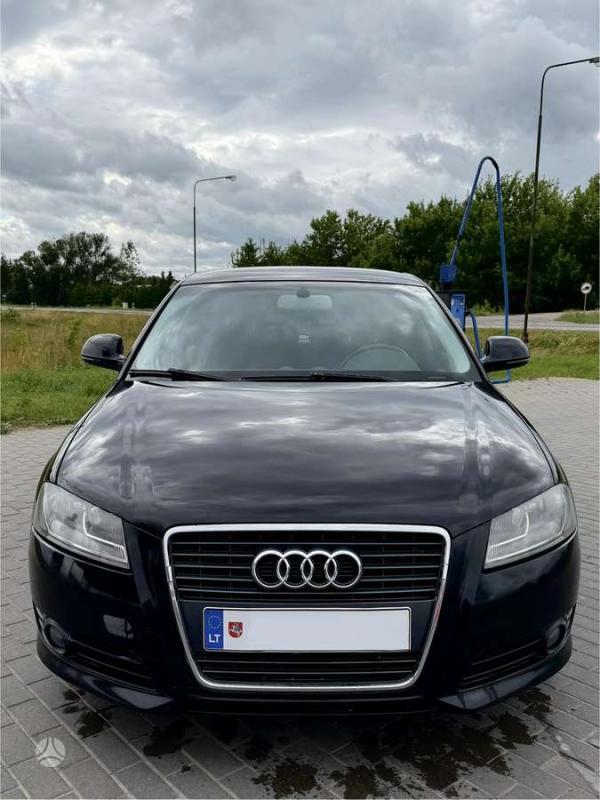 Black Audi A3 2009 in Kaunas, with an engine capacity of 1.97 L and mileage of 316 thousand km for 4300 €, photo 2 on AUTOMOTO.COM.LV
