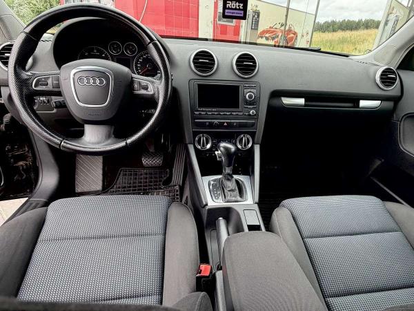 Black Audi A3 2009 in Kaunas, with an engine capacity of 1.97 L and mileage of 316 thousand km for 4300 €, photo 7 on AUTOMOTO.COM.LV