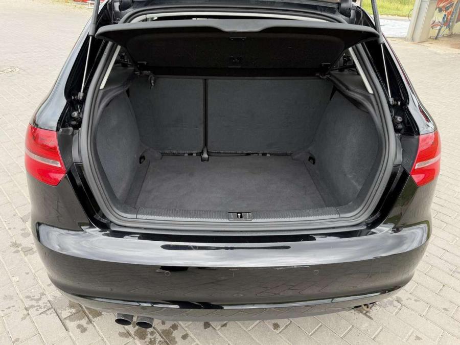 Black Audi A3 2009 in Kaunas, with an engine capacity of 1.97 L and mileage of 316 thousand km for 4300 €, photo 10 on AUTOMOTO.COM.LV