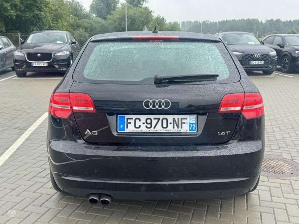 Black Audi A3 2009 in Taurage, with an engine capacity of 1.39 L and mileage of 282 thousand km for 4500 €, photo 5 on AUTOMOTO.COM.LV