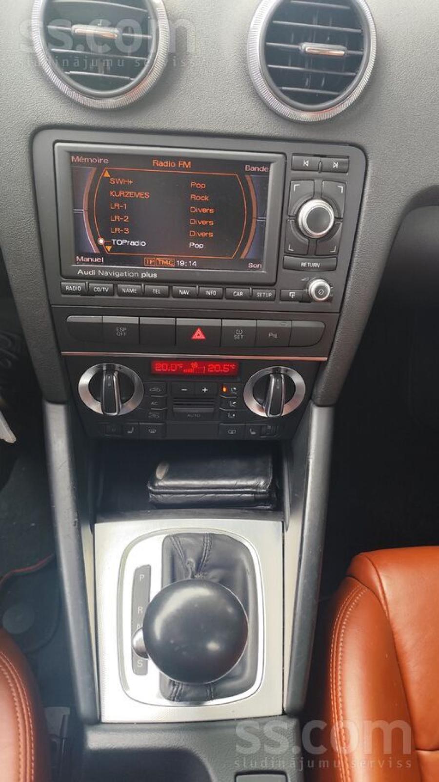 Melns Audi A3 2009 Jelgava, ar dzinēja tilpumu 1.40 L un nobraukumu 258 tūkst. km par 5480 €, foto 18 vietnē AUTOMOTO.COM.LV